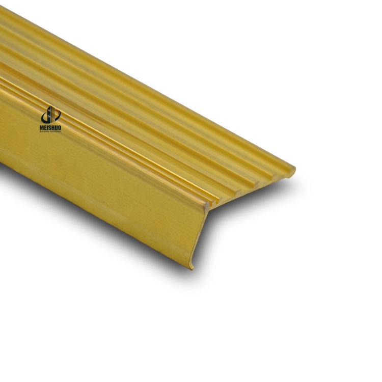 Golden Brass Stair Nosing MSBN-2 - Buy Stair Nosing, Anti Slip Stair ...